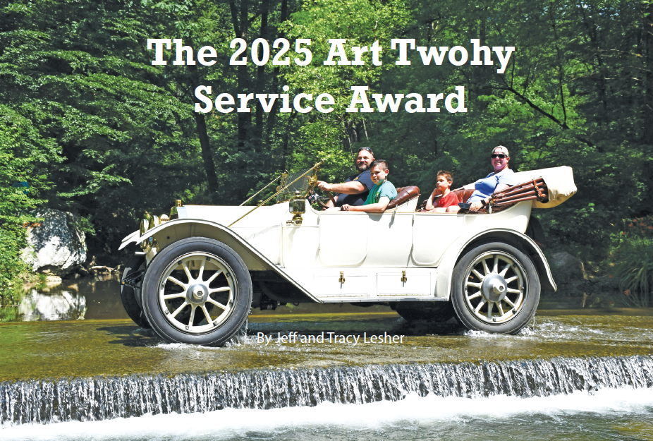 The 2025 Art Twohy Service Award - Horseless Carriage Club of America