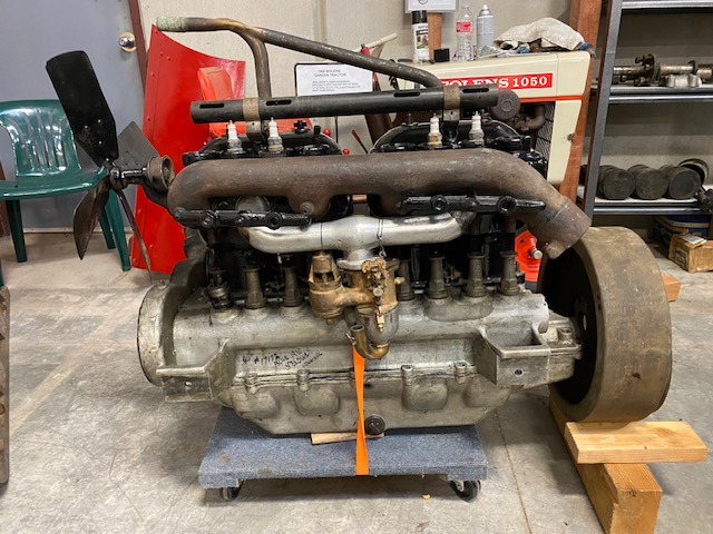 1910 RARE Continental "big bore" 5 inch X 5 inch stroke 50 HP 4 cyl ...